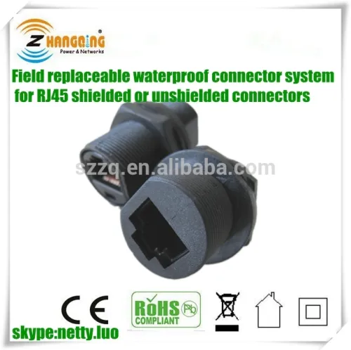 Best Rj45 Connectors Waterproof Rj45 Connector Zcwprj009, High Quality ...