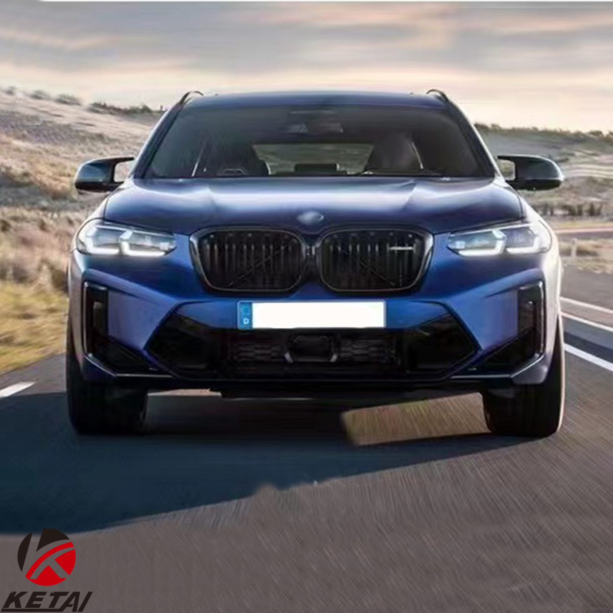 Upgraded Body Kit For Bmw G01 X3 2018-2021 F97 Lci X3m - Front Lip ...