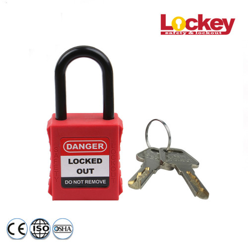 Electrical Nylon Shackle High Security Padlock, High Quality Electrical ...