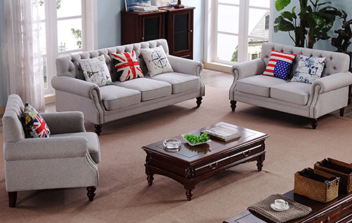 321 Seater Chesterfield Fabric Upholstery Sofa Set, High Quality 321 ...