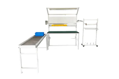 Production Workbench System B(assembly+package+conveyor), High Quality ...