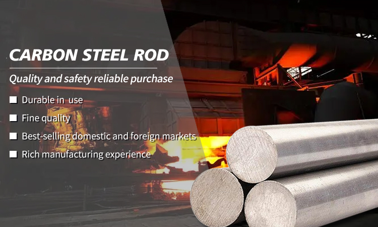 Carbon Steel Round Bars: Astm A36 Ms 1045 1050 C45 S40c S45c Tool & Die ...