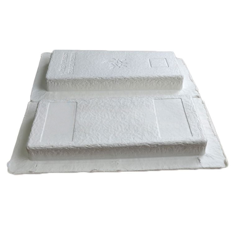 Sustainable Custom Sugarcane Paper Molded Pulp Box Packaging, High ...