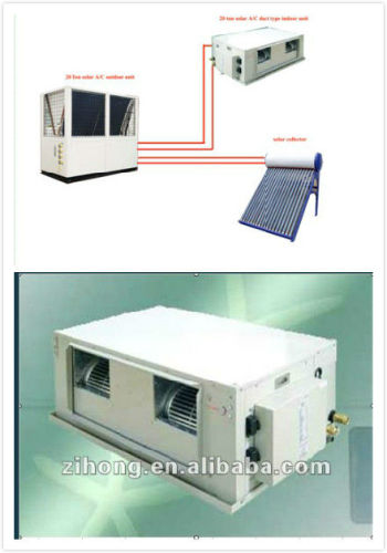 Duct Type Hybrid Solar Air Conditioner, Solar Powered Air Conditioner ...