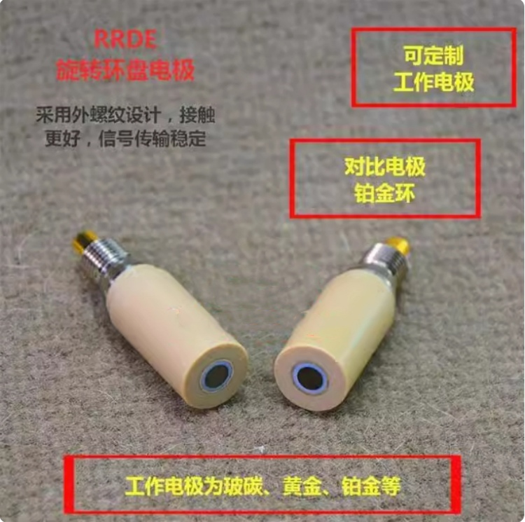 Rotating Ring Disc Electrode: Glass Carbon, Gold, And Platinum Discs ...
