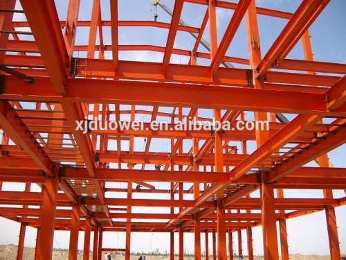 Light Heavy Steel Frame Space Frame Steel Structure For Workshop ...