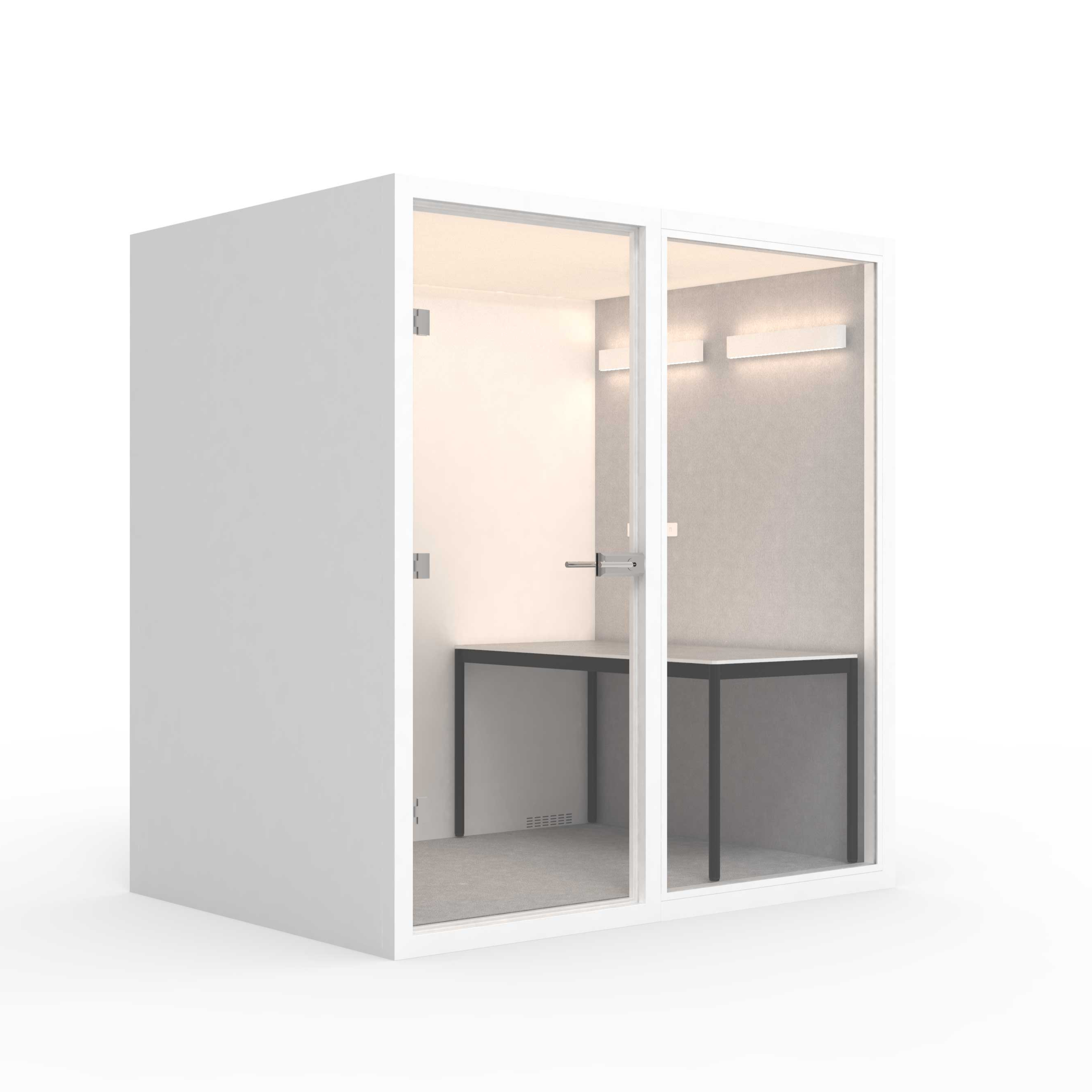 Office Booth Big Space Fully Equipped Soundproof Double, High Quality ...
