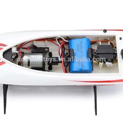 4ch 2.4g High Speed Racing Rc Boat, Rtr Rechargeable Remote Control R/c ...