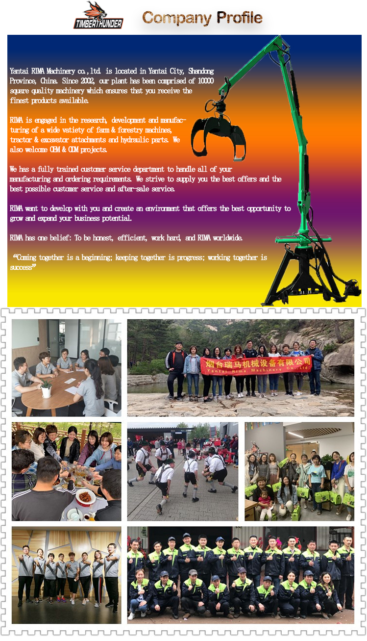 Rima Forest Tractor-mounted Crane, High Quality Rima Forest Tractor ...