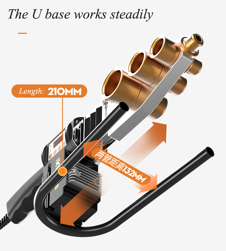 220v Electric Pipe Welding Machine 800w Automatic 20/25/32mm Tube Welder Ppr Pe Pb Pvc Tube Pipe ...