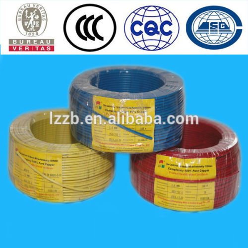 450/750v Pvc Insulated Electrical Wire, High Quality 450/750v Pvc ...