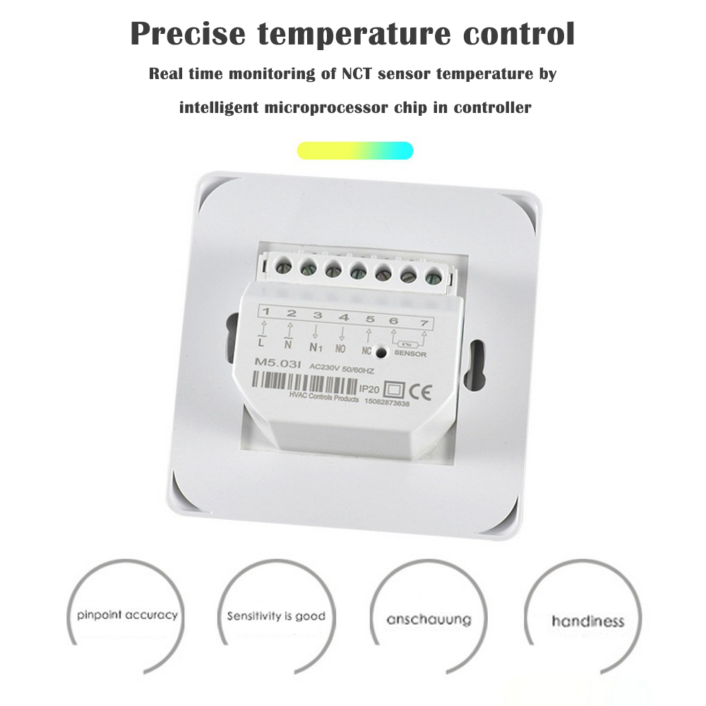 Manual Electric Heating Temperature Regulator 220v Controller Sensor ...