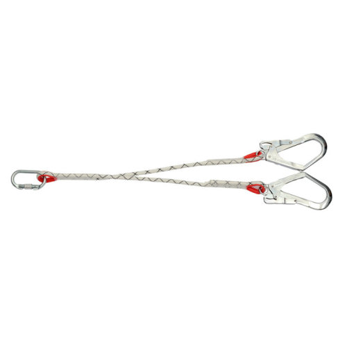 Fall Protection Safety Lanyard With Double Hook, High Quality Fall ...