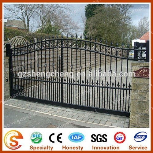 Modern Metal Garden Gates Wrought Iron Main Gates, High Quality Modern ...