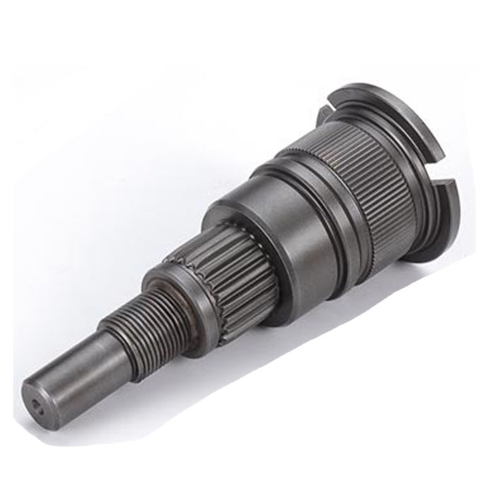 Custom Precision Carbon Steel Forged Shaft With Spline, High Quality ...