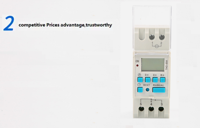 Digital Programmable Time Switch: Thc-20b, Control Your Appliances With ...