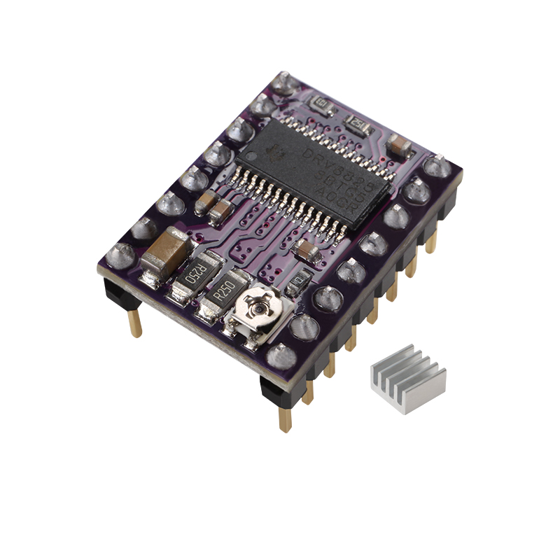 Stepper Motor Stepstick Drv8825 Drive Ramps Heat Sink 3d Printer Motor ...