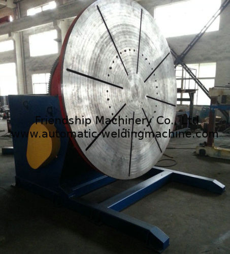 Rotary Pipe Welding Positioners , 1t / 2t Welding Turning Table, High ...