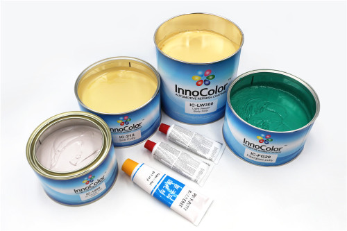 Car Putty Innocolor 2k Polyester Body Filler Refinish, High Quality Car ...