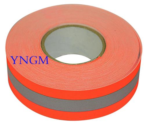 50mm Reflective Webbing With 20mm Sliver Tape, High Quality 50mm ...