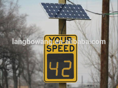Custom (solar) Radar Speed Sign, Your Speed Radar Sign, By Shanghai ...