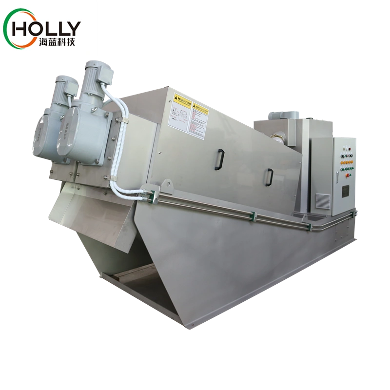 Offer Muti-plate Sludge Dewatering Systems Screw Press Dehydrator From ...