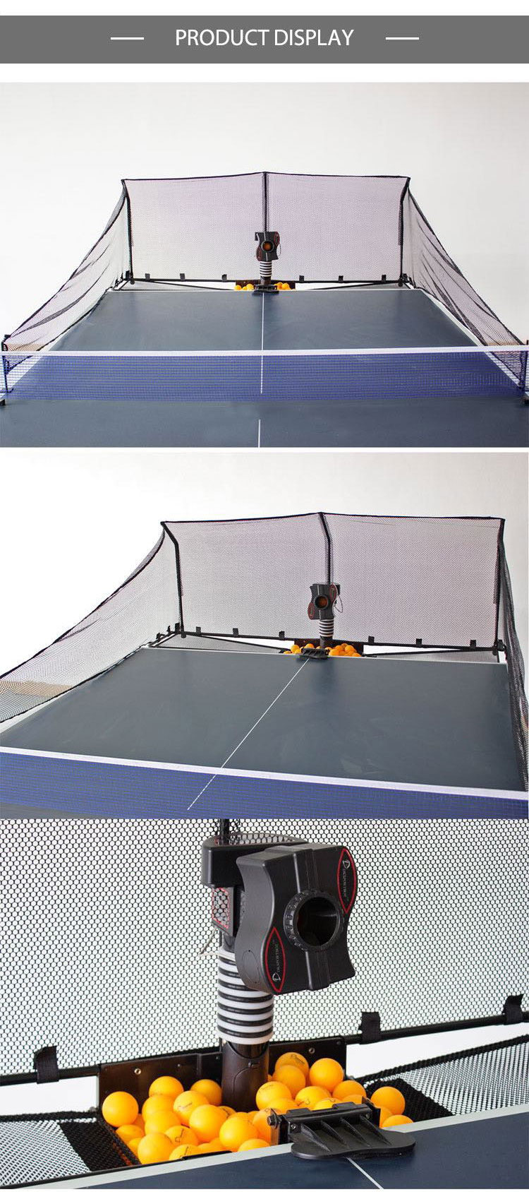 Ping Pong Practice Robot Table Tennis Machine, High Quality Ping Pong ...