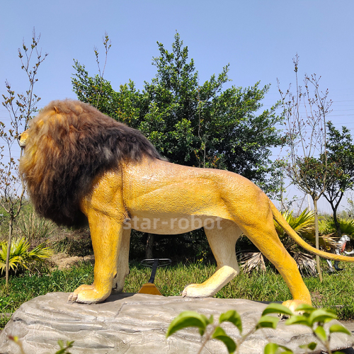 Animatronic Animals Life Size Moving Lion, High Quality Animatronic ...