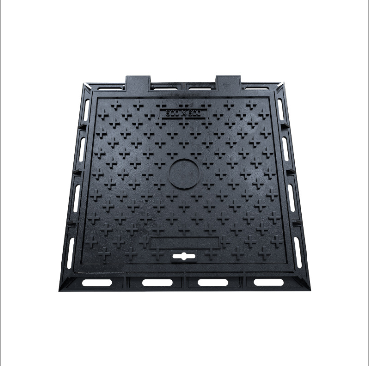 Ductile Iron Square Sewer Manhole Cover, High Quality Ductile Iron ...