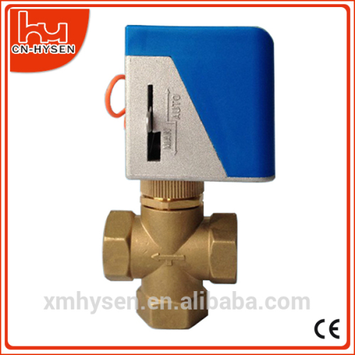 3-way Motorized Brass Valve, High Quality 3-way Motorized Brass Valve ...