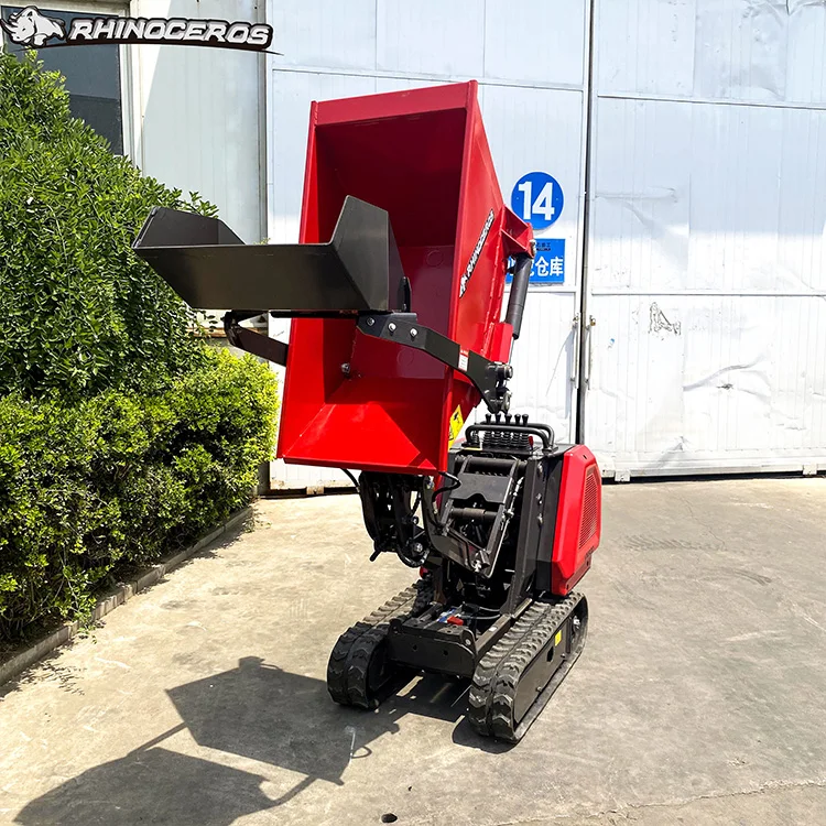 Ερπυστριοφορος Μεταφορεας 800kg Carriers Dumper Crawler Rhinoceros Small Mini Dumper Hot Popular ...