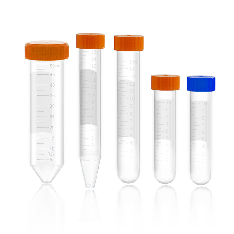 Polypropylene Pp Laboratory Centrifuge Tubes, 50ml, Conical Bottom ...