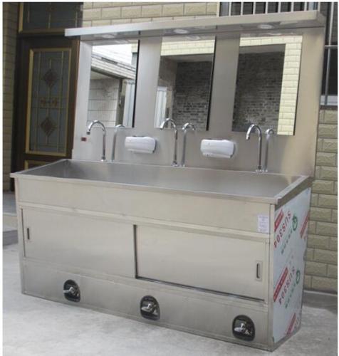 Multi-station Hand Wash Sinks - Foot Pedal Operated, High Quality Multi ...