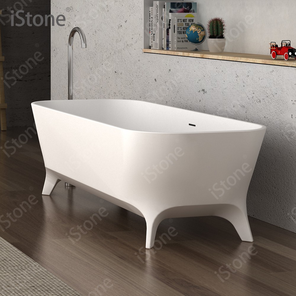 Pmma Solid Surface Composite Stone Freestanding Bath Tub Wd65115, High ...