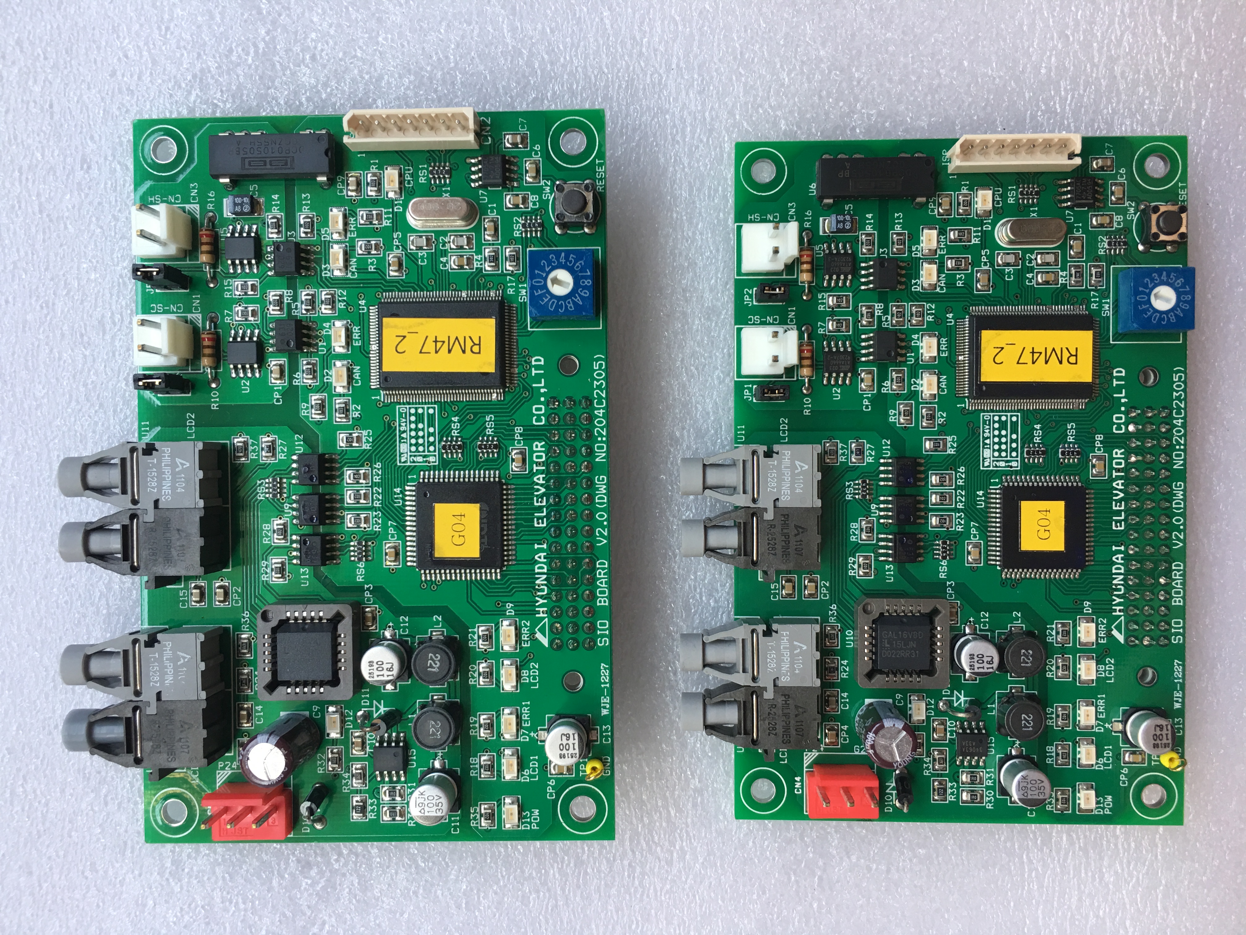 Sio Board V2.0 สำหรับ Hyundai Elevators 204c2305 คุณภาพสูง Sio Board V2 ...