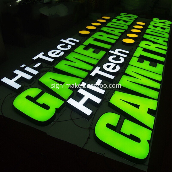 Led Lighted Letters For Signage Producer, High Quality Led Lighted ...