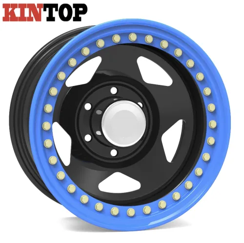 Blue Lock Ring Beadlock Steel Wheel Rim, High Quality Blue Lock Ring ...