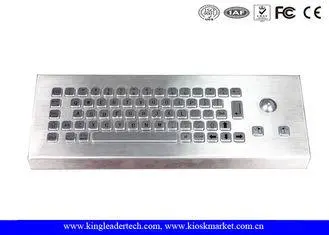 Ip68 Industrial Keyboard With Trackball For Industrial Desk, High ...