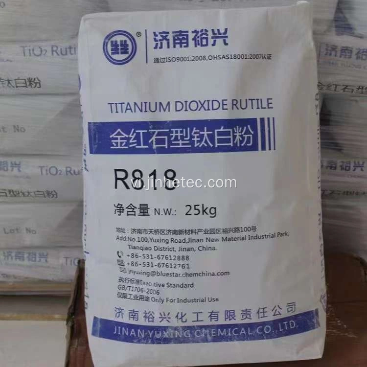 Trung Quốc Yuxing titan dioxide rutile R818 Các nhà sản xuất