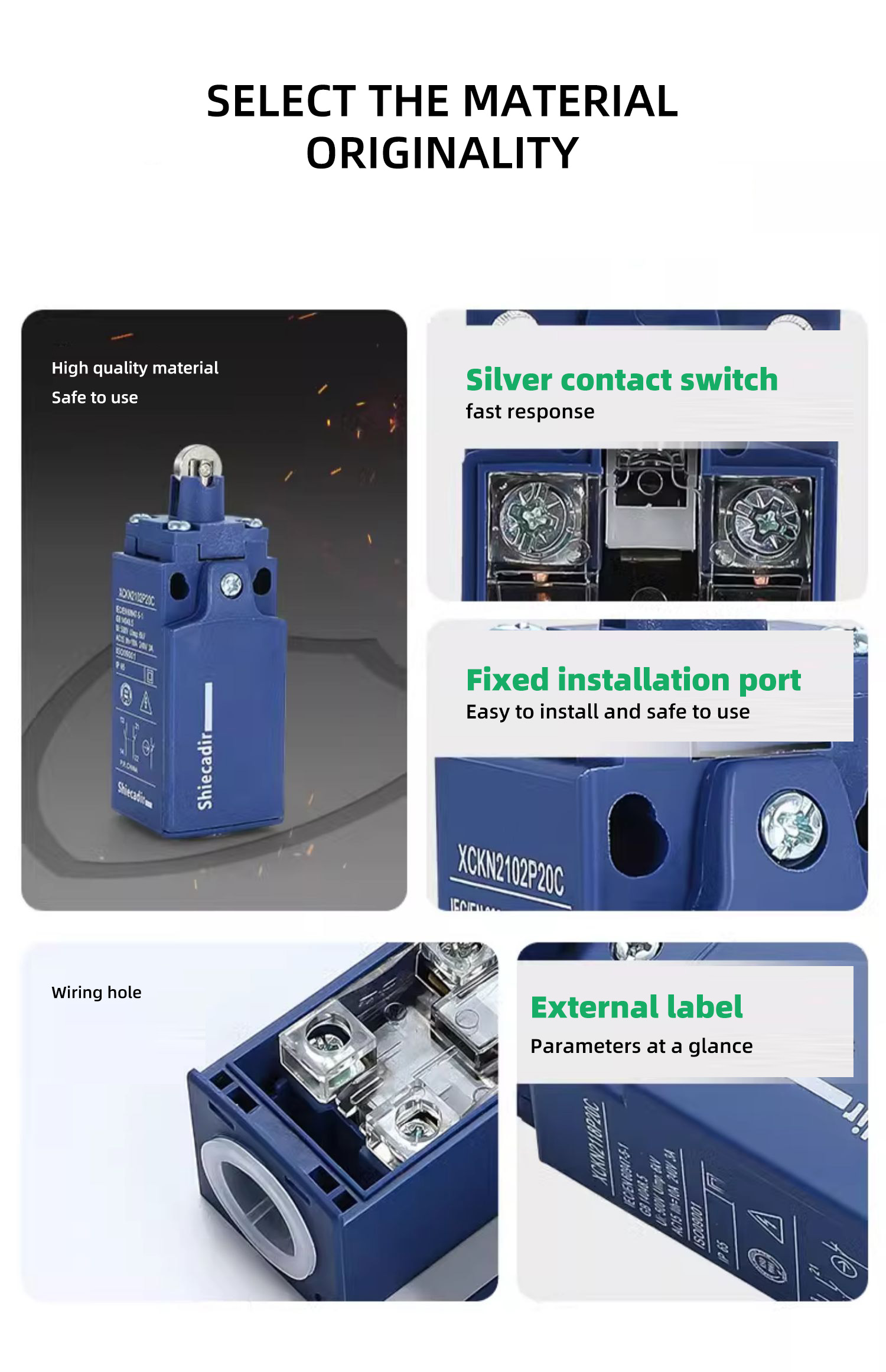 Telemecanique Xckn Series Lever Limit Switches, High Quality ...