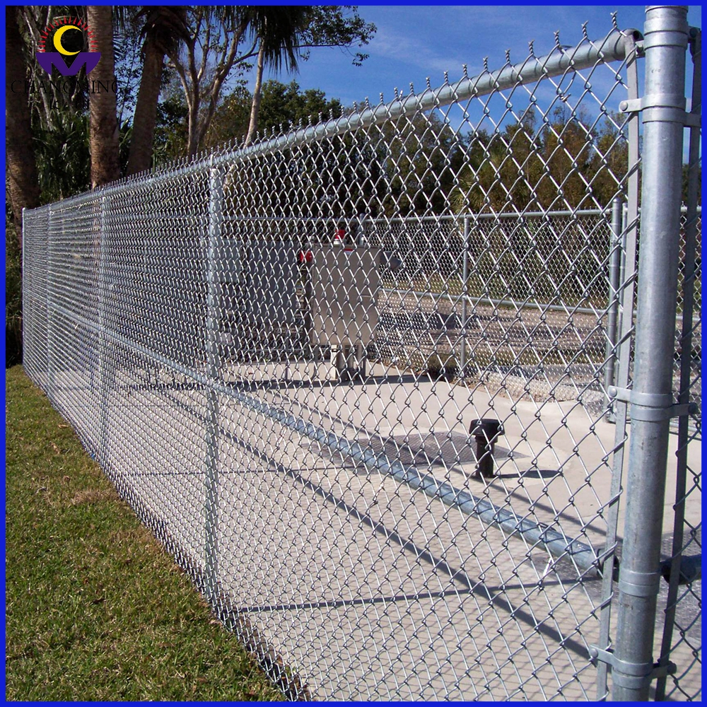 การติดตั้งประตูรั้ว Link Chain Link คุณภาพสูง การติดตั้งประตูรั้ว Link ...
