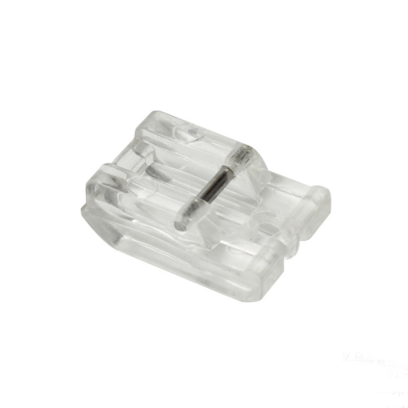 1pcs Clear Plastic Invisible Zipper Diy Sewing Presser Walking Foot ...