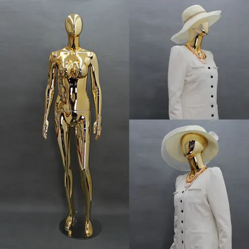 Pc Chrome Mannequin Female Mannequin, High Quality Pc Chrome Mannequin ...