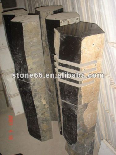 Landscape Chinese Resin Column, High Quality Landscape Chinese Resin ...