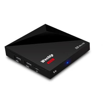 Android 7.1 Smart Box Support 4k Hd Output Online Shows Wechip V6, High ...
