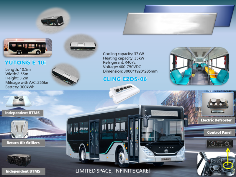 24v Electric Mini School Bus Air Conditioner - Rgfrost Split Rooftop Ac ...