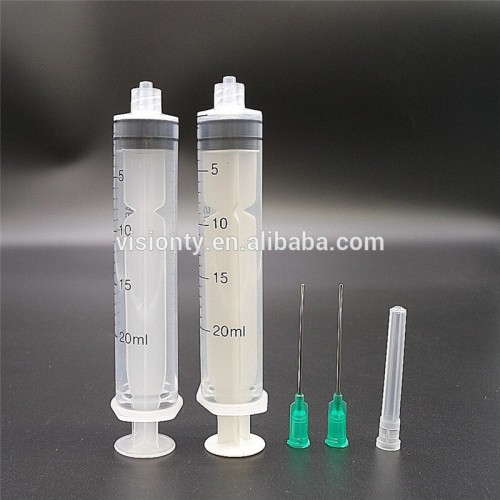 20ml Dispensing Syringe Industrial Syringe Manual Glue Syringe Plastic ...