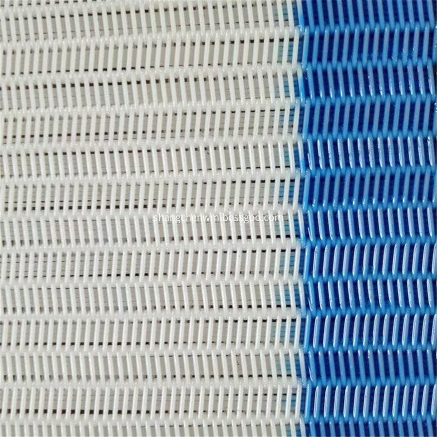 Blue Herringbone Polyester Filter Mesh Belt, High Quality Blue ...