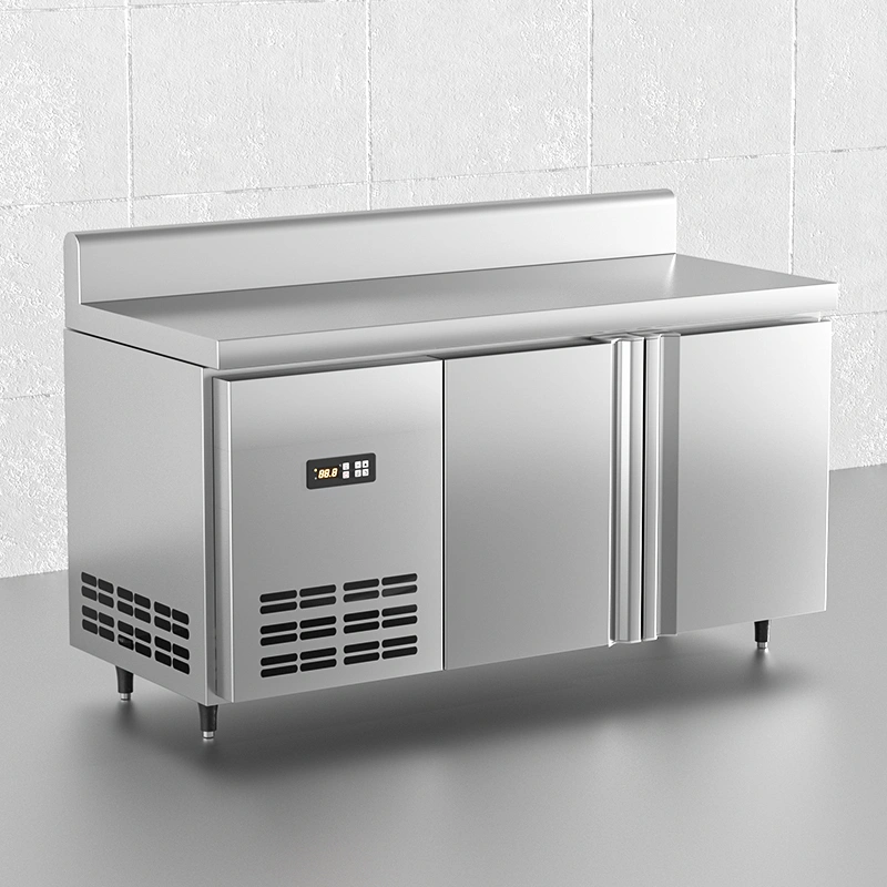 Commercial Flat Chef Work Bench Refrigerator China Manufacturers ...