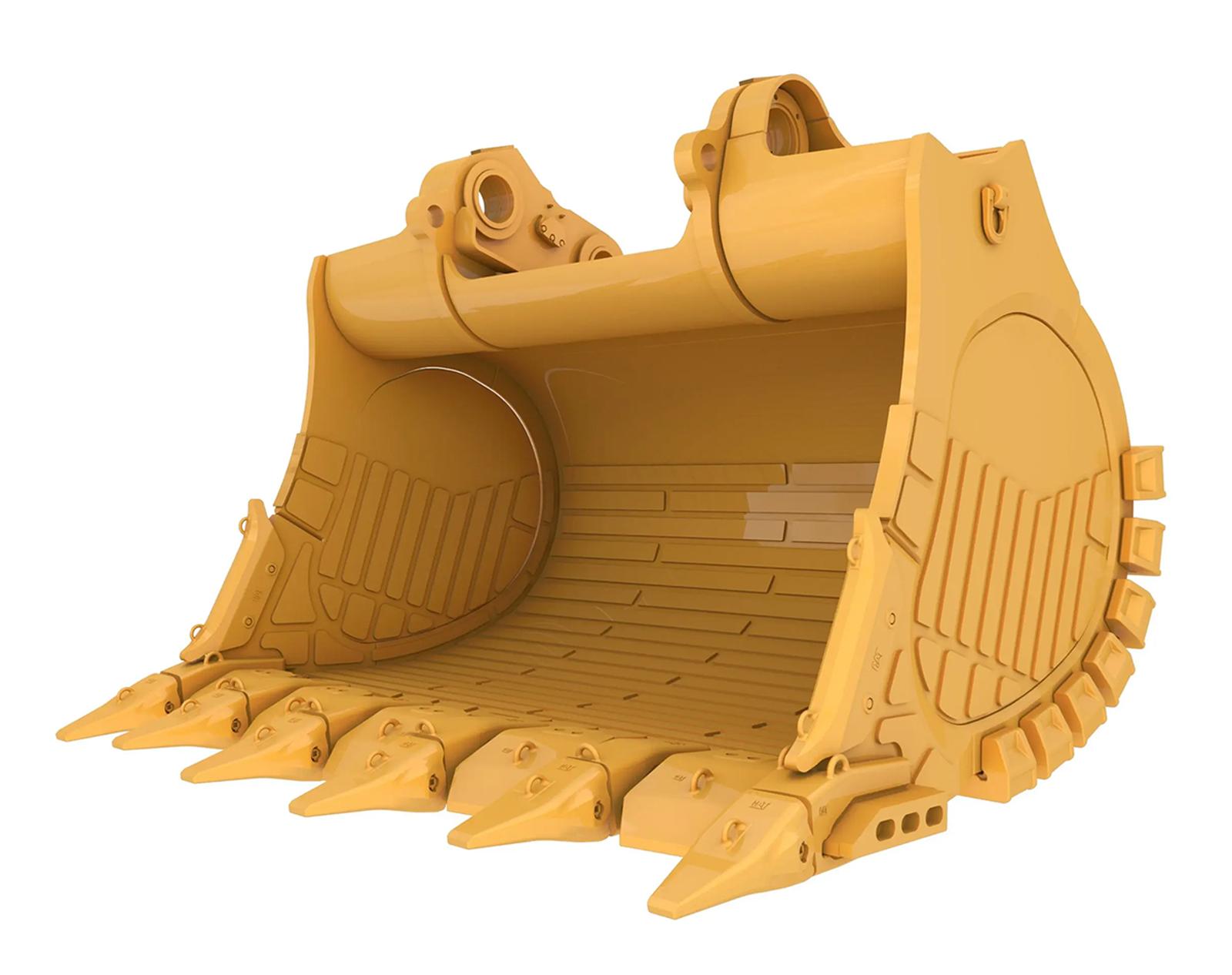 Excavator Hard Rock Bucket Mining Bucket For Cat6040, High Quality Excavator Hard Rock Bucket ...